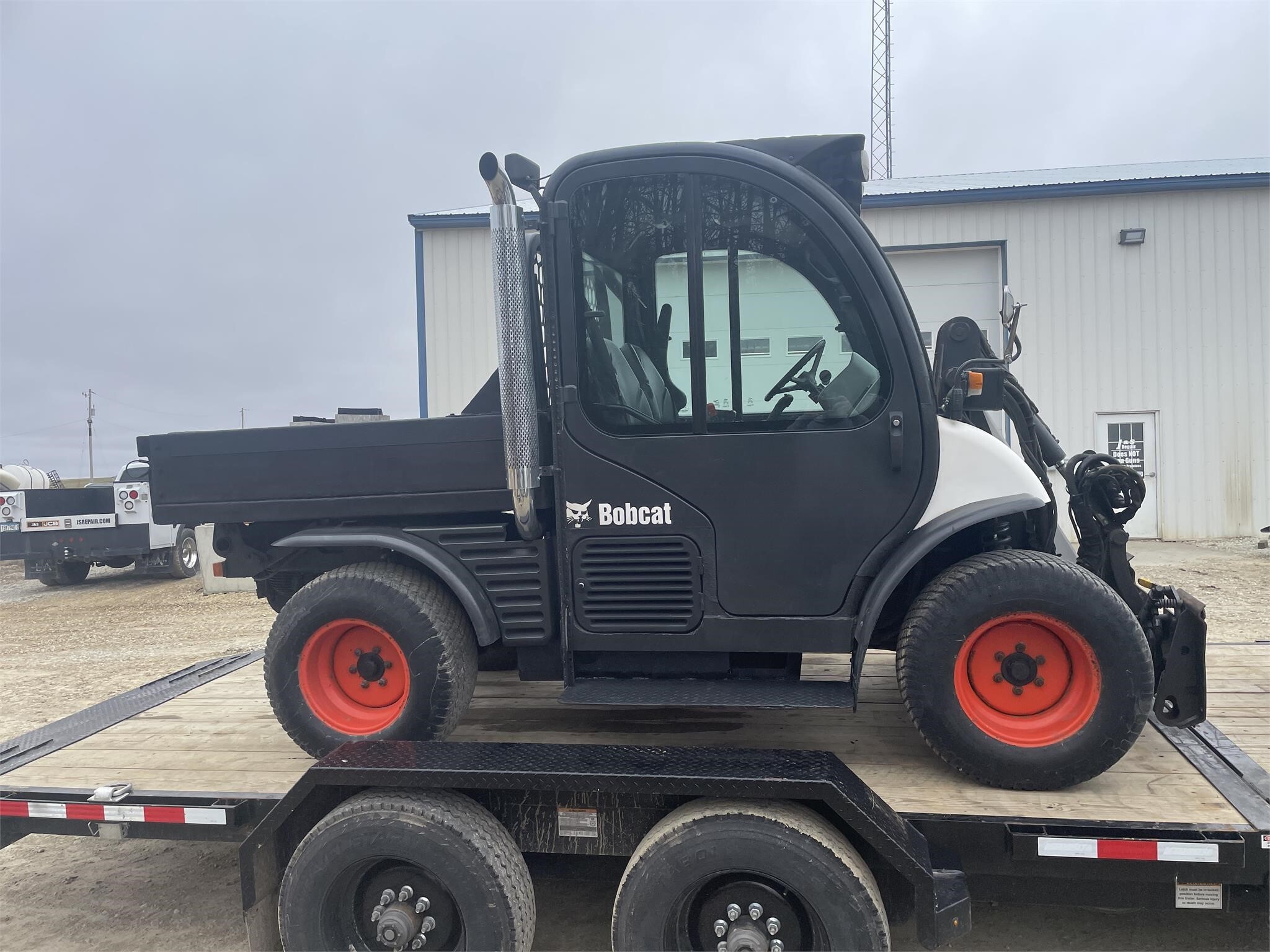 Toolcat Backhoe Clipart