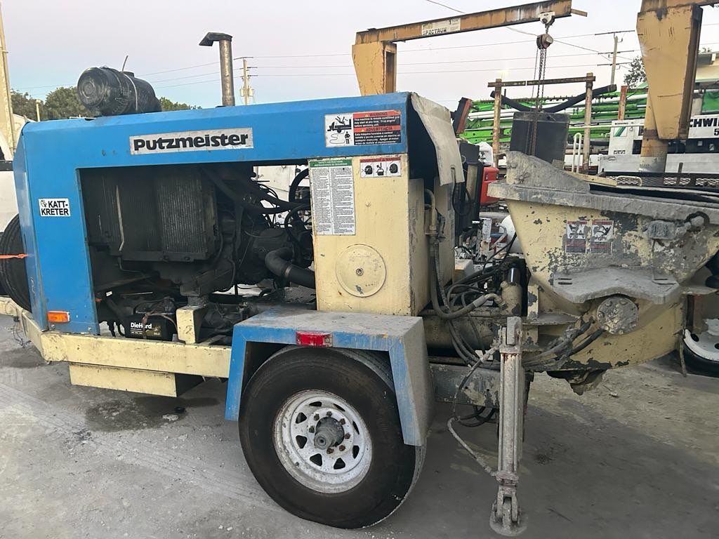 Used 2003 Putzmeister TK50 For Sale in Miami, FL - 5024503142 ...