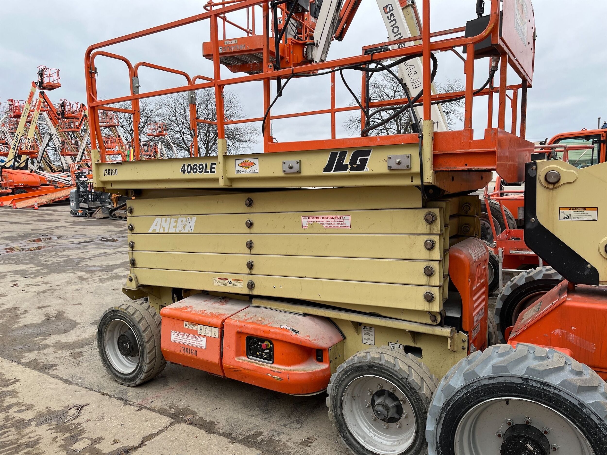 Used 2014 Jlg 4069LE Electric Scissor Lift in Chicago, IL - Equipment ...