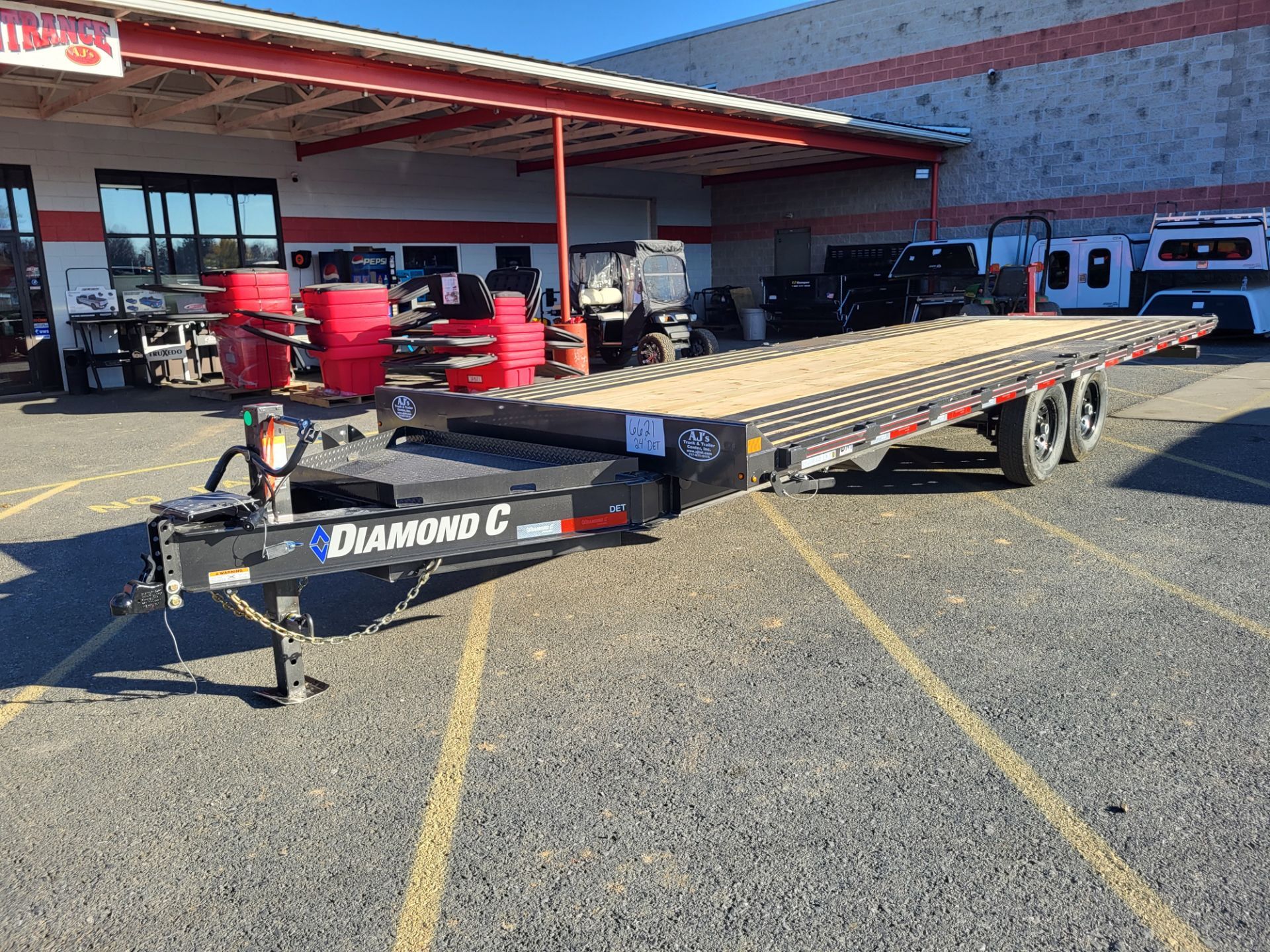 New 2023 Diamond C 24x102 Det Equipment Trailer Full Tilt in Harrisburg ...