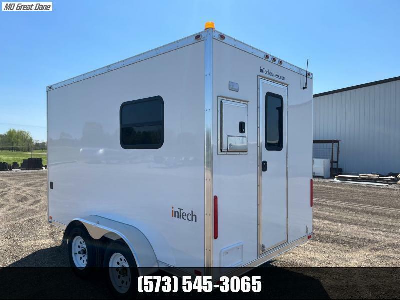 New 2023 Intech Trailers 7 X 12 Fiber Optic Splicing Trailer in O ...