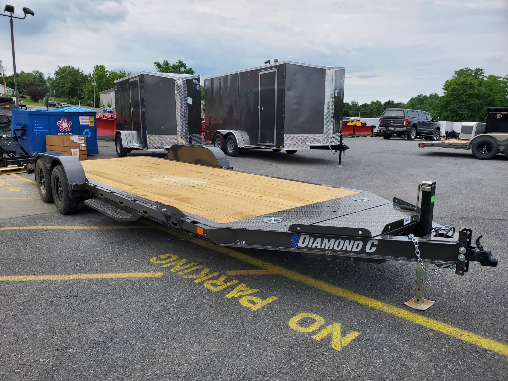 New 2022 Diamond C Trailers 20x83 Gtf Open Car Hauler 7K in Harrisburg ...